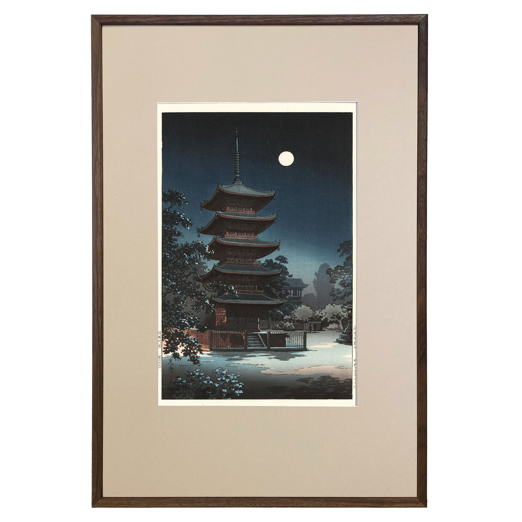 Tsuchiya Koitsu, "Asakusa Kinryuzan Temple" – Tokaido Arts