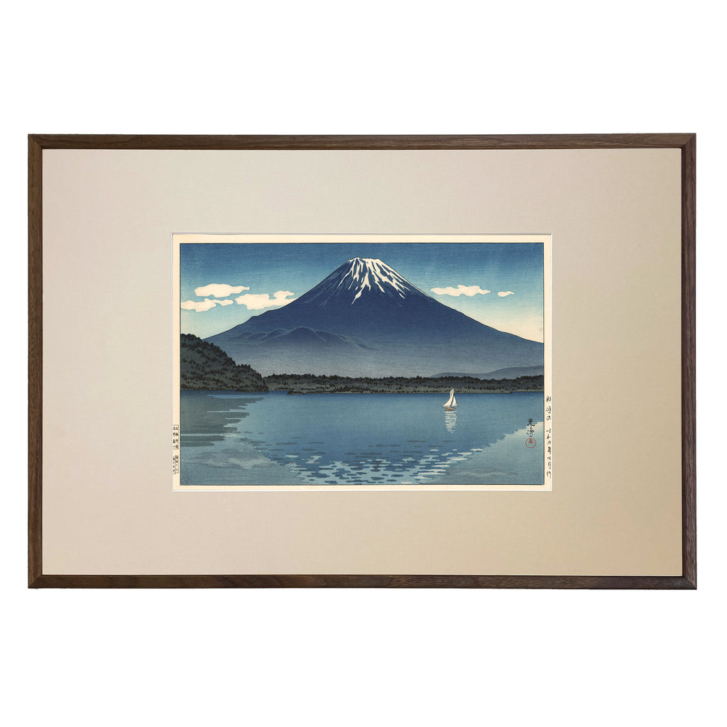 Tsuchiya Koitsu, "Fuji from Lake Shoji" – Tokaido Arts