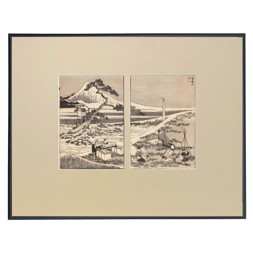 Katsushika Hokusai, "Drawing Fuji from Life" – Tokaido Arts