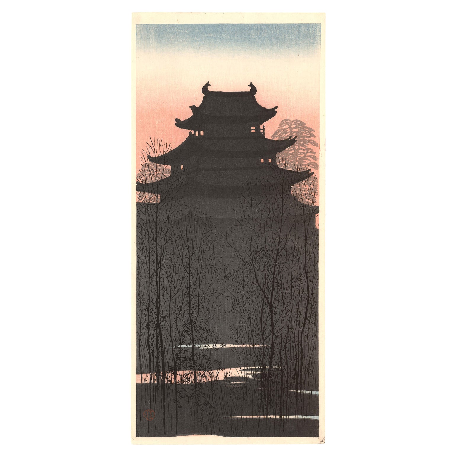 Uehara Konen, "Hirosaki Castle" – Tokaido Arts